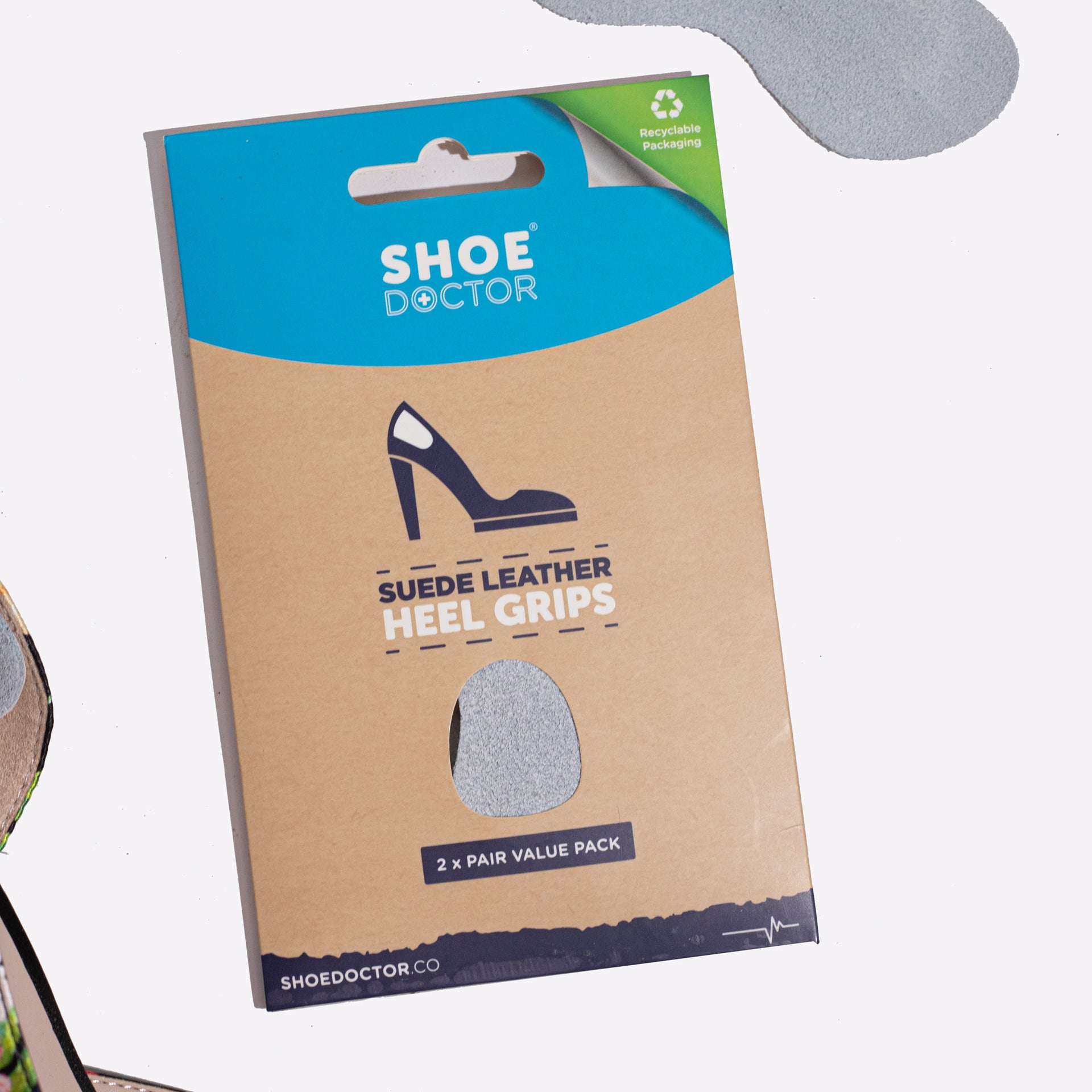 Shoe Doctor Suede Leather Heel Grips